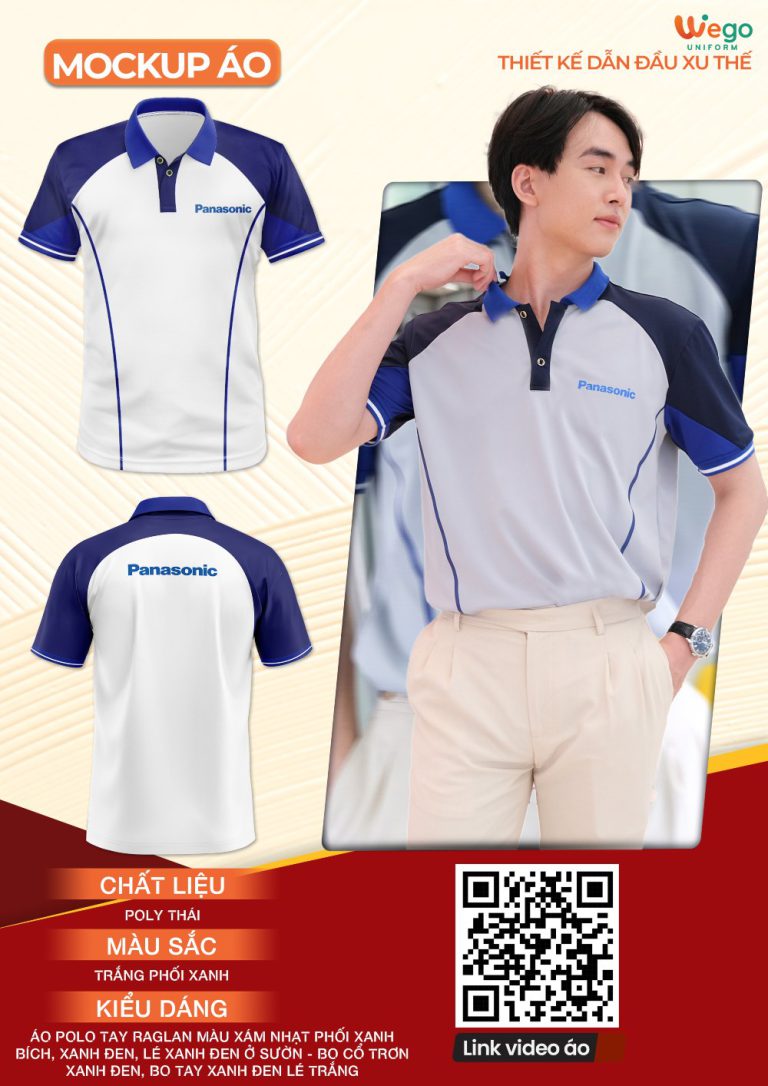 Mẫu đồng phục Panasonic - Đồng phục Wego Uniform