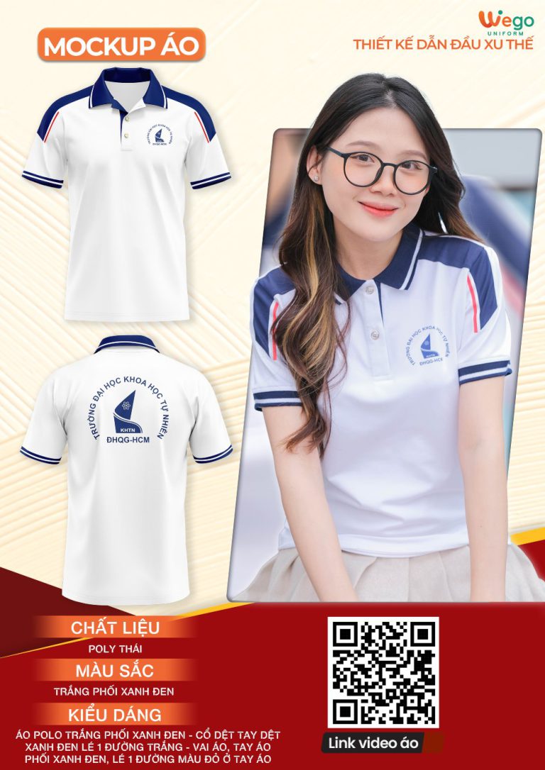 Mẫu đồng phục ĐH KHTN HCM - Đồng phục Wego Uniform